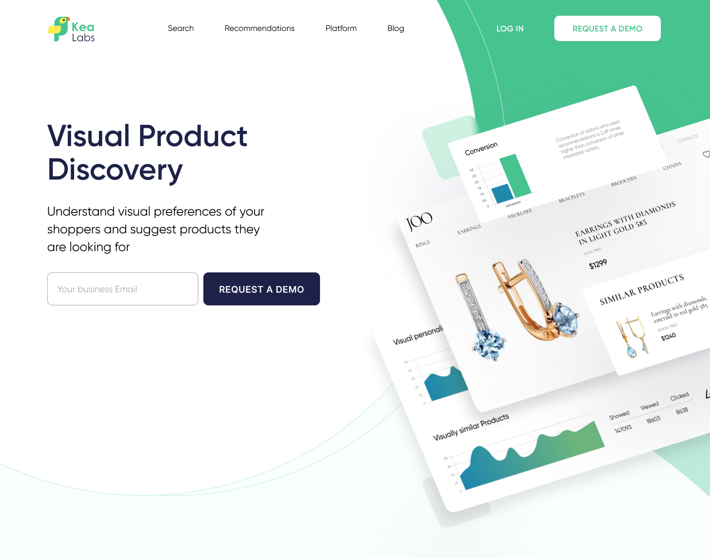 Kea Labs - Visual recommendations